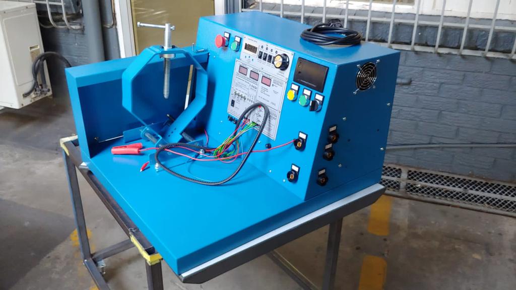 Alternator and Starter Test Bench with Variable Speed Drive and Printe ...